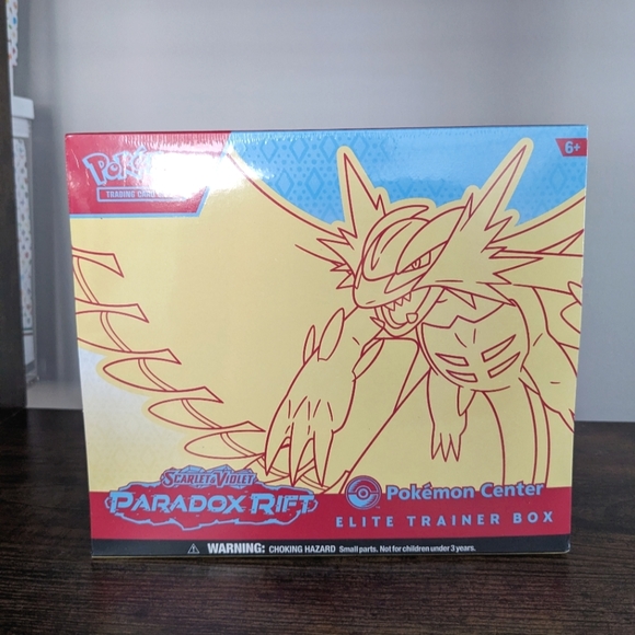 Pokemon | Toys | New Sealed Paradox Rift Pokemon Center Exclusive Elite ...